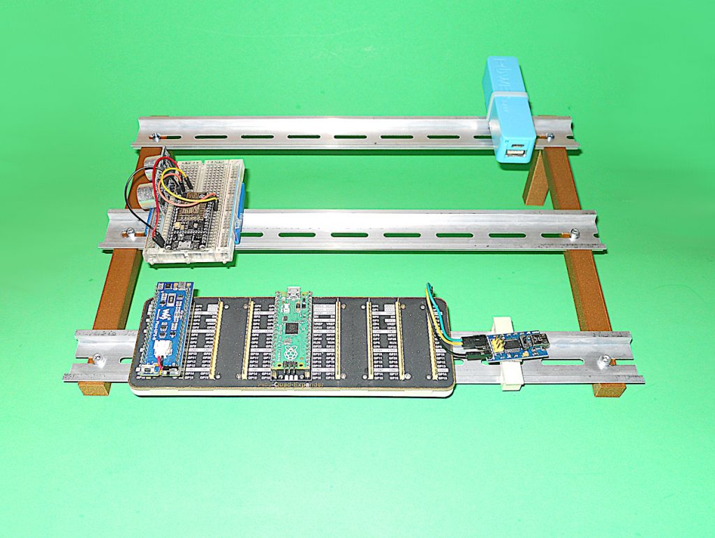 Large DIN Rail Prototyping Stand - L'Antre du Tryphon